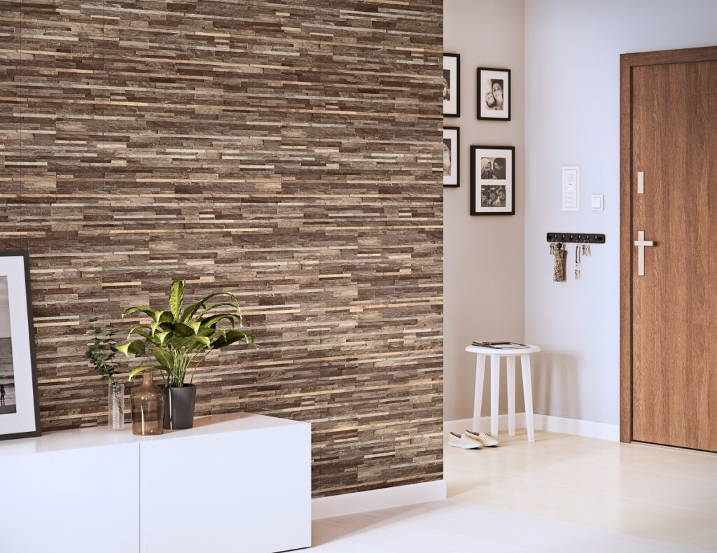 VOX Motivo Brown Slate - Pack of 4 panels - Rockwell Building Plastics