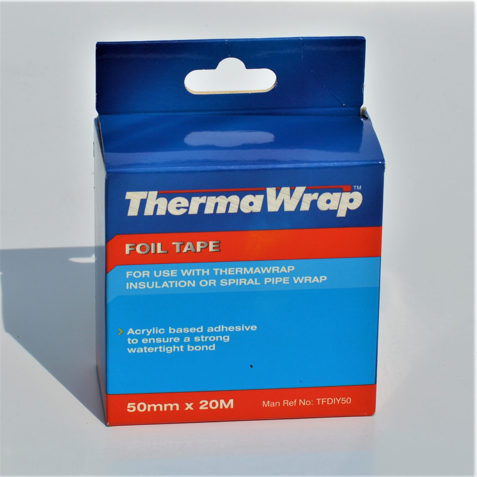 Foil Tape 50mm X 20m Rockwell Building Plastics foil-tape-50mm-x-20m-rockwell-building-plastics