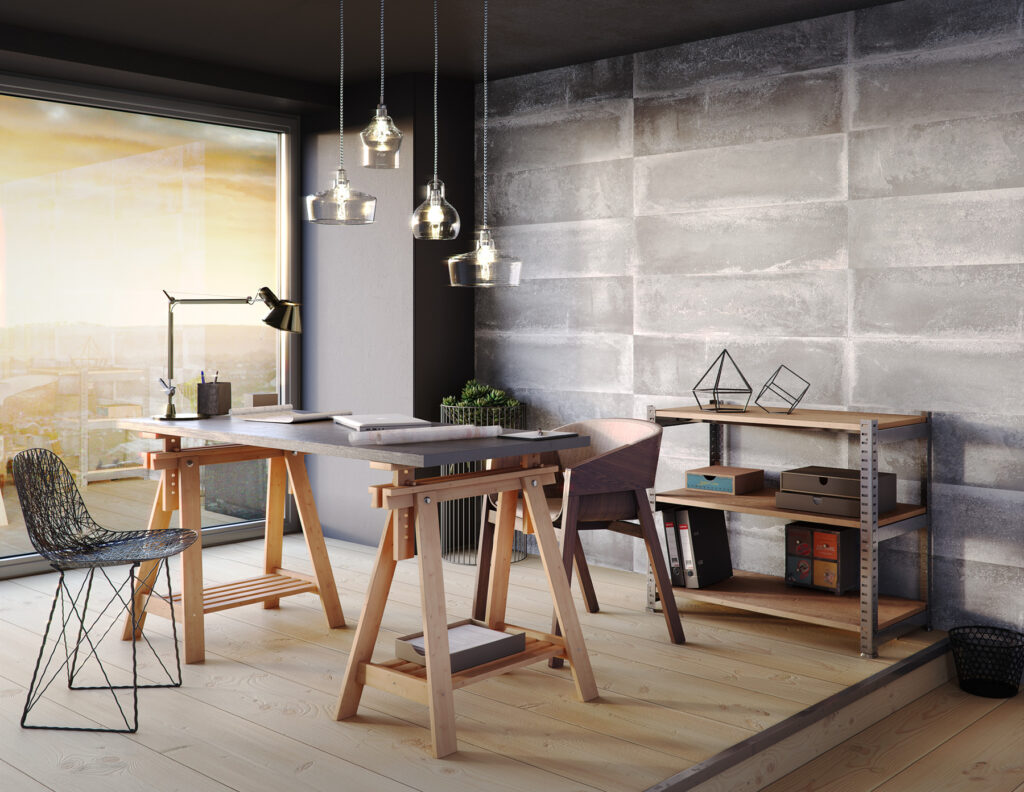 VOX Kerradeco Loft Concrete - Wall Cladding 295mm x 1350mm - Rockwell ...