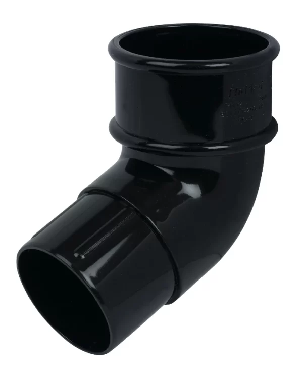 Miniflo Offset Bend Black - Rockwell Building Plastics